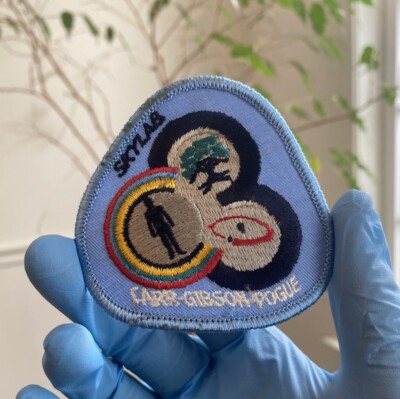 NASA Skylab Space Station Iron On Sew On Patch - Card Gibson Pogue Vintage | eBay