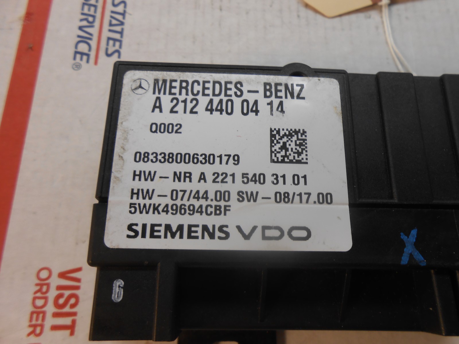 08-11 Mercedes C-class fuel pump module A2124400414 / 2124400414 NF0854 ...