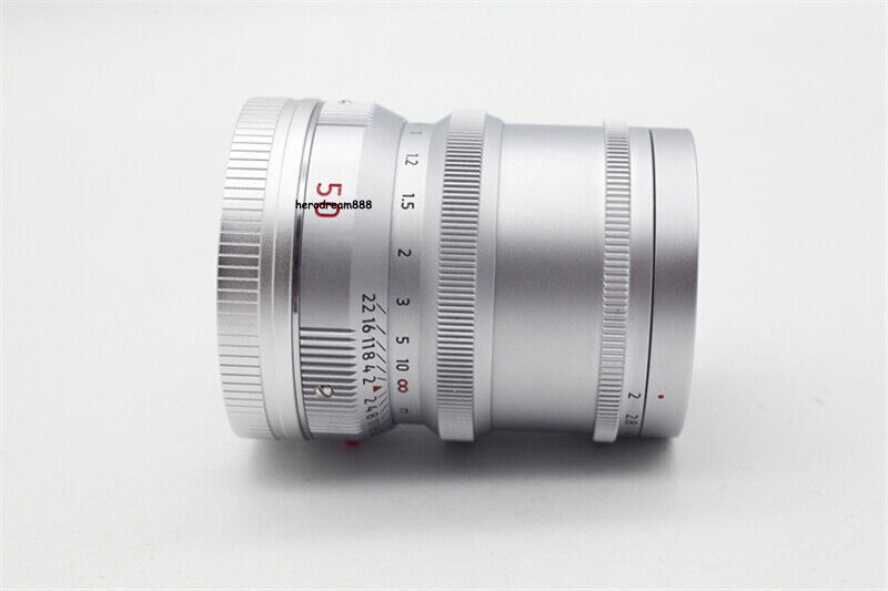Light Lens Lab Cooke Speed Panchro 50mm F2 SP2 Chrome Camera Lens Leica ...