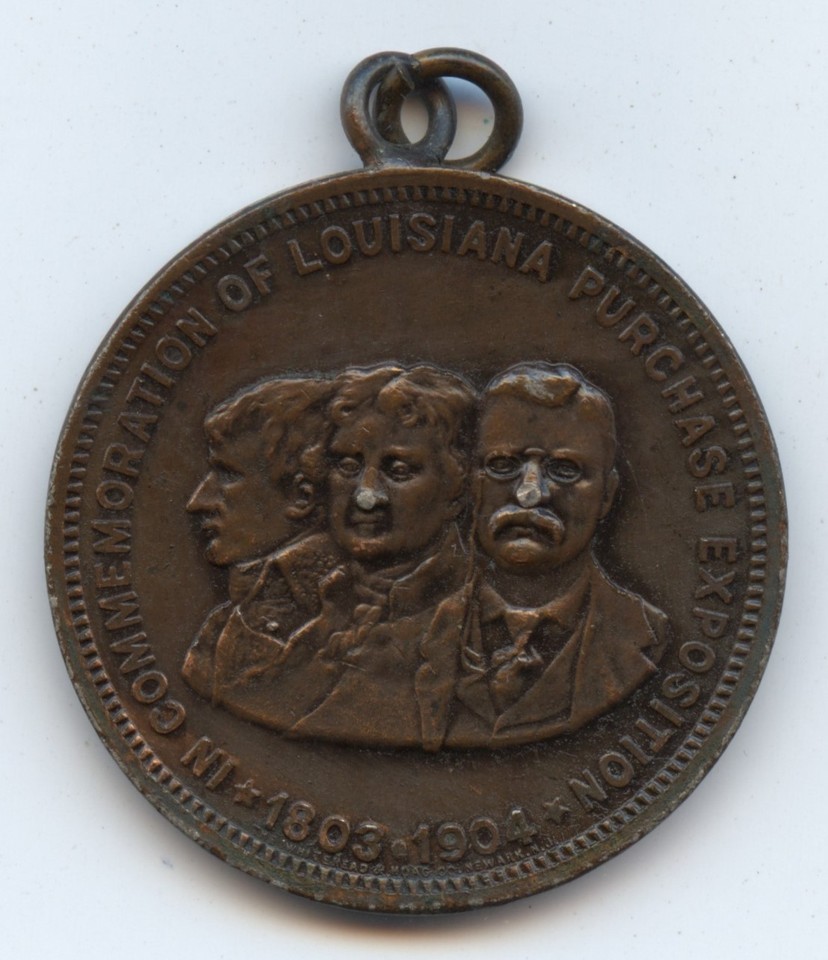 Louisiana Purchase 1803-1804 Token (#6898) Huylers Candy, St. Louis. | eBay