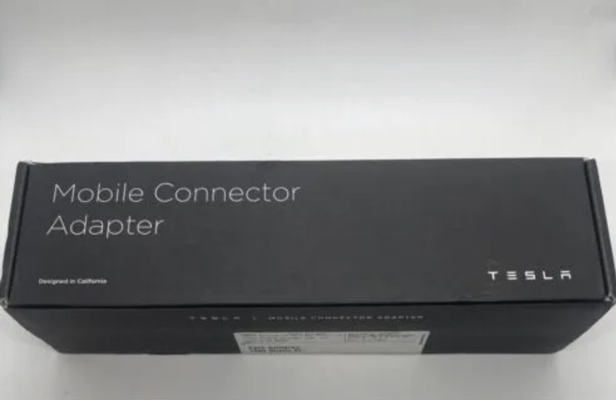 GENUINE Tesla 14-50 NEMA Adapter Mobile Charger UMC Dryer Plug Gen 2 ...