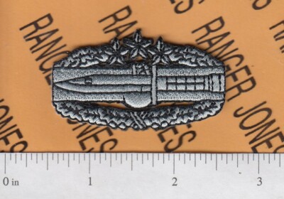 US Army Combat Action Badge CAB 3" qualification 4th award cloth patch ...