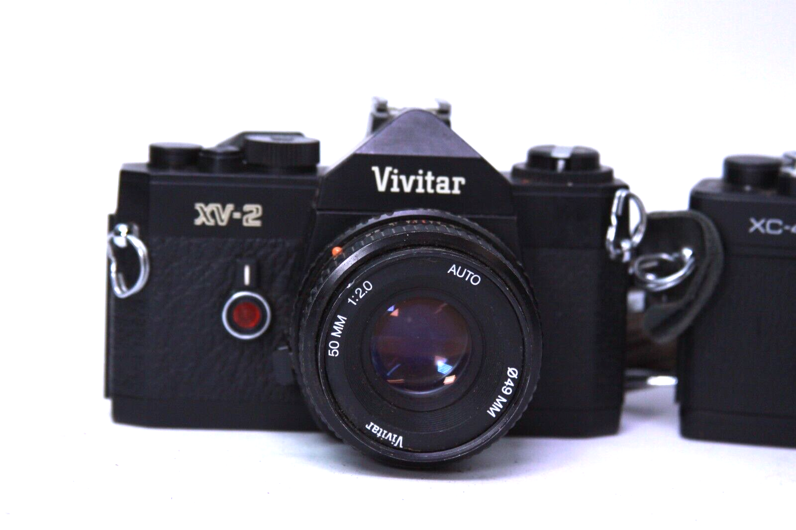 Lot of 3 Vintage Vivitar XC-4 XV-2 400 SL 35MM Camers W Leneses READ | eBay