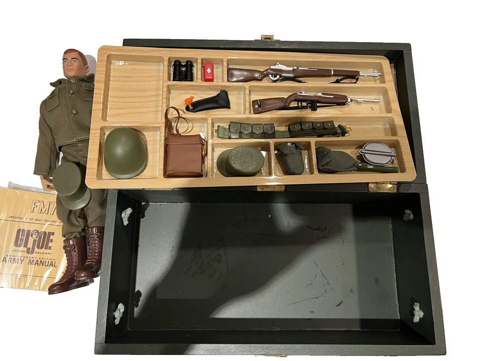 GI Joe Timeless Collection US Infantry 12" Action Soldier Footlocker ...