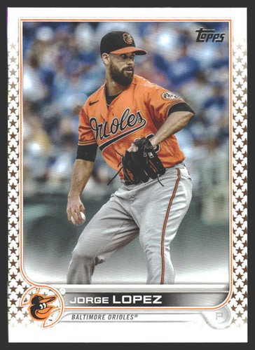 Jorge Lopez #552 2022 Topps Gold Star Baltimore Orioles | eBay
