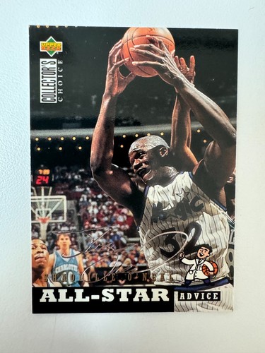 1994-95 Collector's Choice Silver Signature Magic Card #197 Shaquille O ...