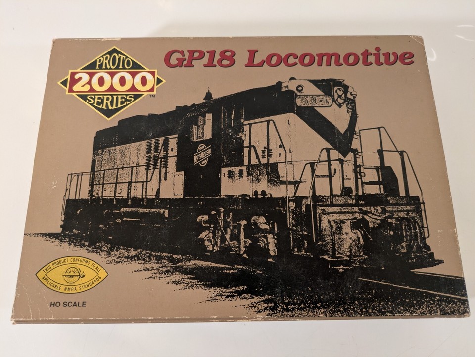 HO EMD GP18 NP Northern Pacific DC Only NIB NOS # 8849 | eBay