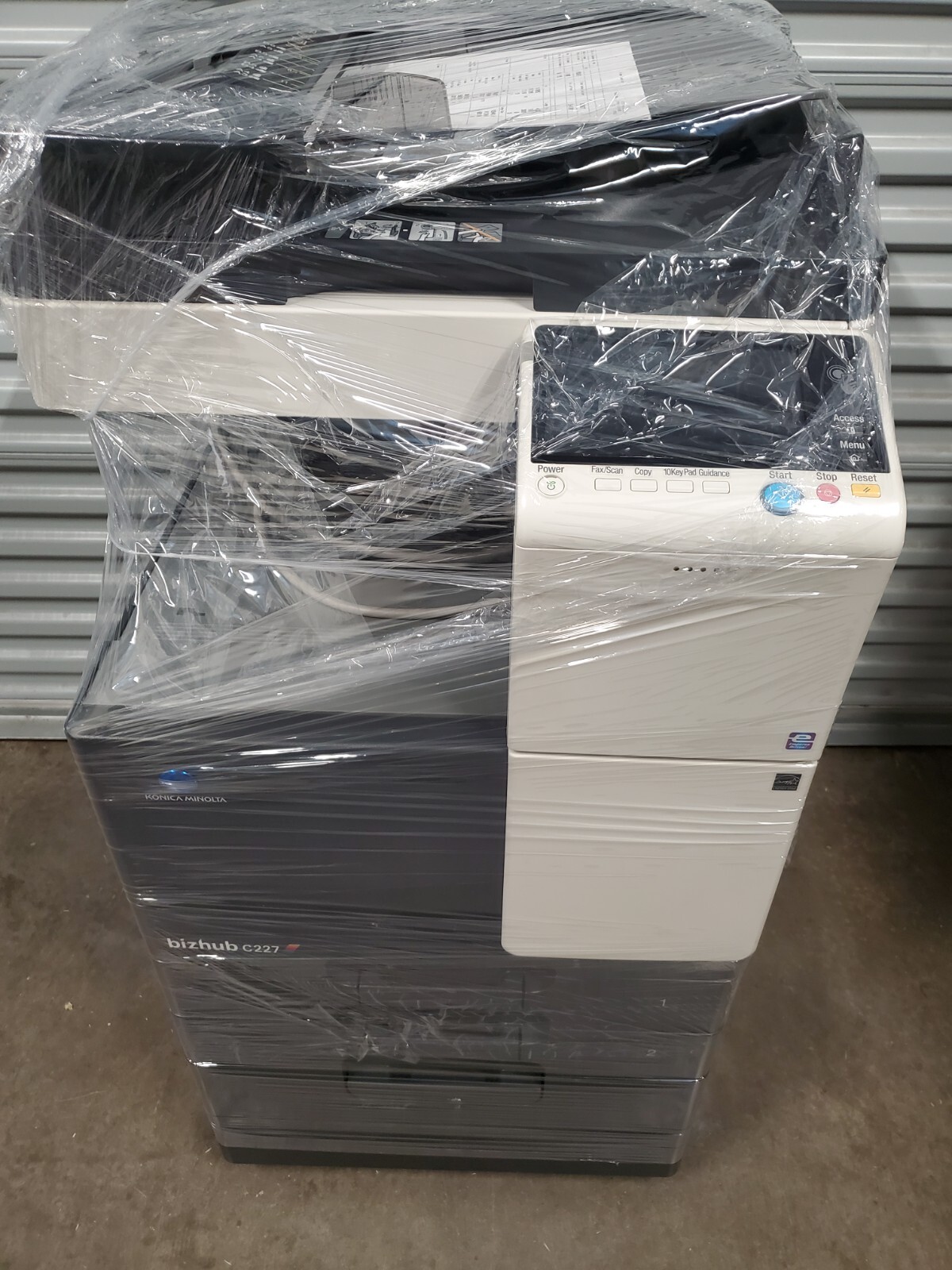 Konica Minolta BizHub C227 Color A3 Laser MFP Printer Copier Scanner 22 ...