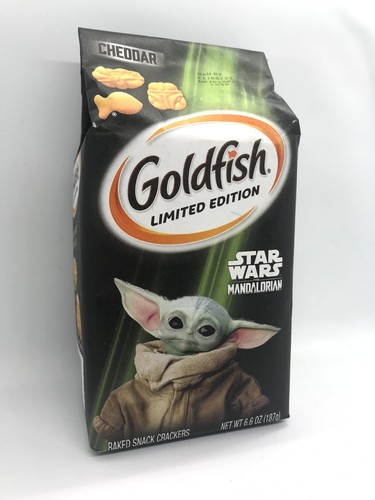 Star Wars The Mandalorian LIMITED EDITION Goldfish Crackers Snack 6.6 ...