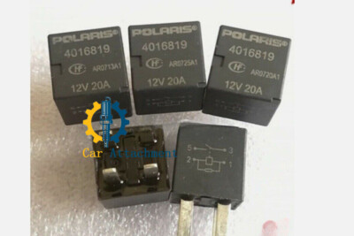 5PCS new 4016819 POLARIS Relay 12V 20A 4 Foot AS0227A1 | eBay