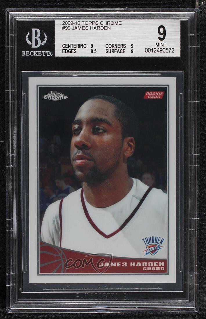 2009-10 Topps - Chrome #99 James Harden /999 (RC) for sale online | eBay