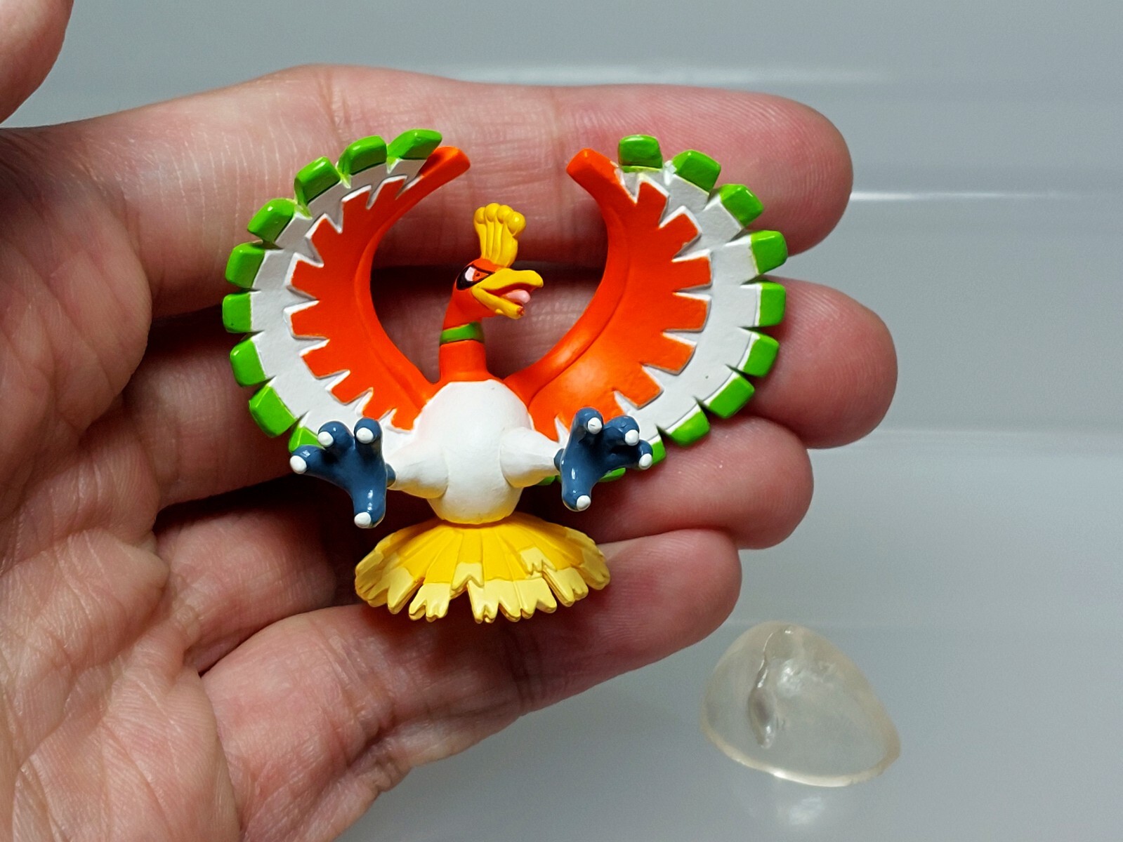 Ho-oh Houou Pokemon Clipping Figure Collection Bandai 2010 Toy Japan ...