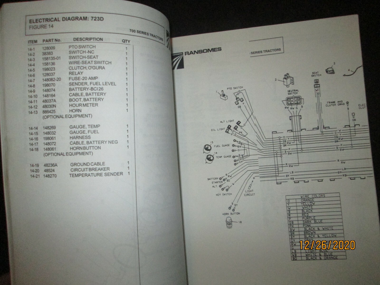 TEXTRON RANSOMES 700 Series Mowers Parts Manual Book Catalog Factory ...