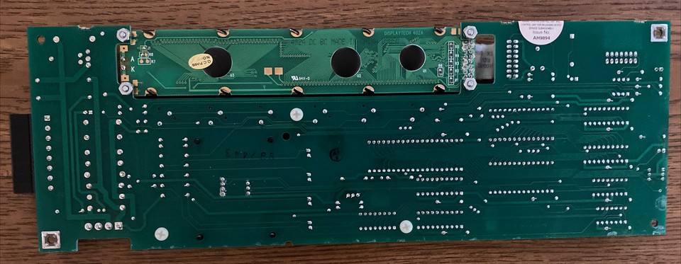 FCI KDU-L Fire Alarm Control Panel Keyboard Display Unit 1120-0569 Rev ...