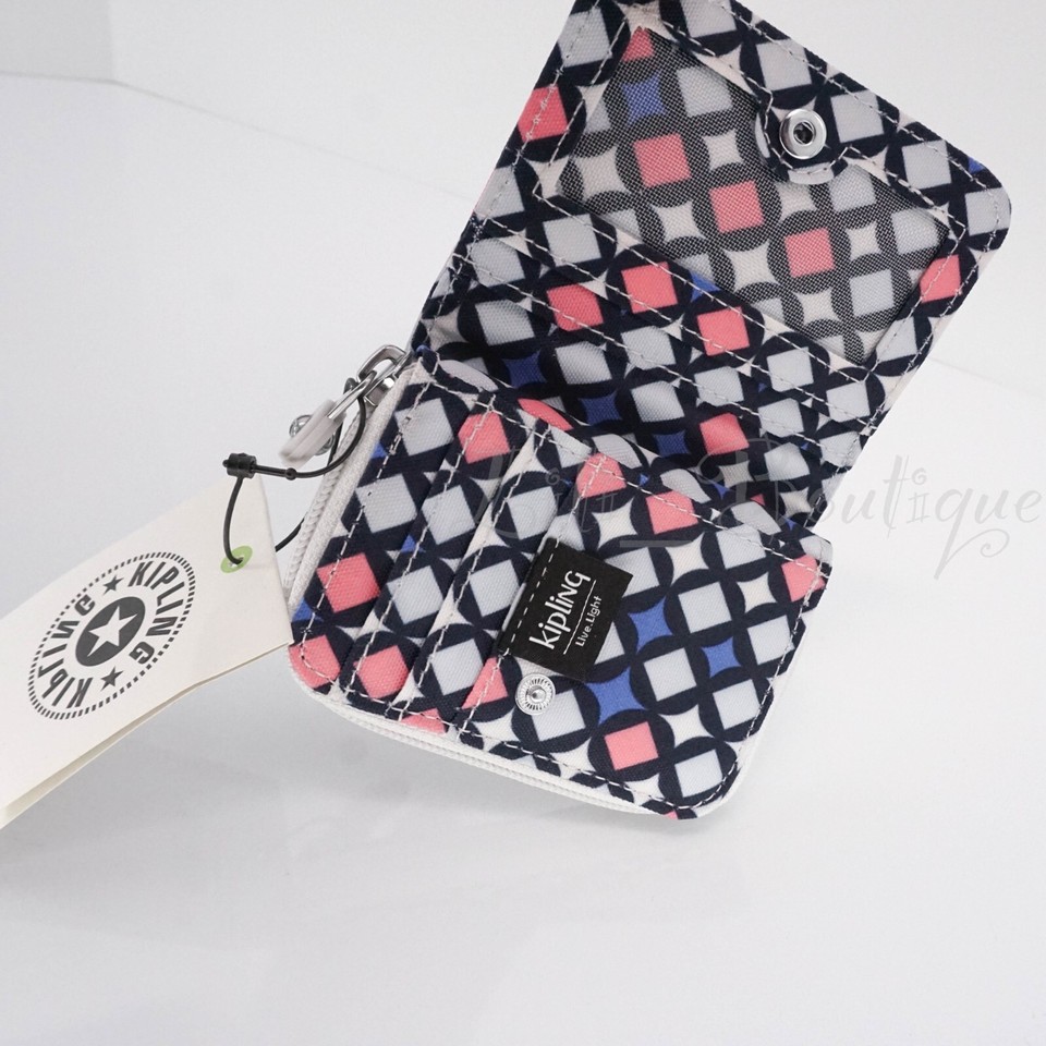 Kipling Tops Mini Wallet Zip Snap Card Case KI0809 Polyester ...