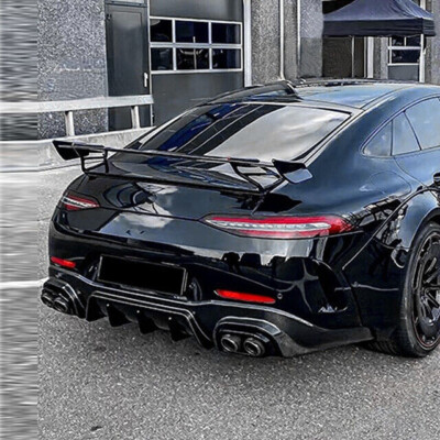 Fits Mercedes Benz AMG GT43 GT50 53 GT63 Real Carbon Fiber Rear Spoiler ...