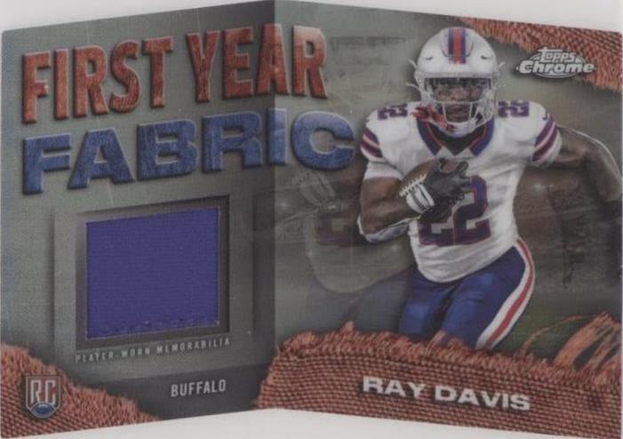 2024 Topps Chrome - First Year Fabric Ray Davis #FYF-RD (MEM, RC) for ...