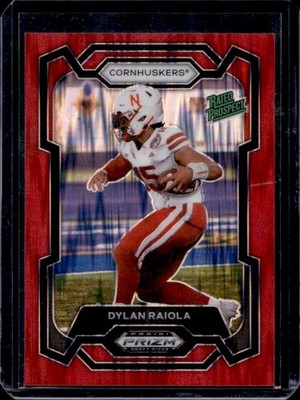 2024 Prizm Collegiate Draft Picks Dylan Raiola Red Flash Rated Prospect ...