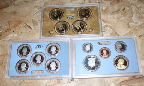 2010 S UNITED STATES MINT PROOF SET STATE QUARTERS PRESDENTIAL DOLLARS ...
