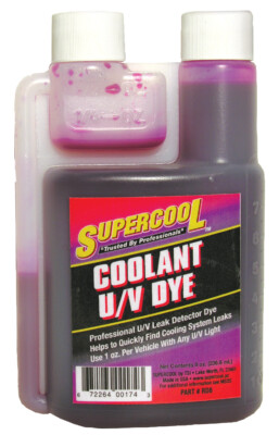SuperCool RD8 RADIATOR COOLANT DYE CONCENTRATE 8oz FINDS COOLING SYSTEM ...