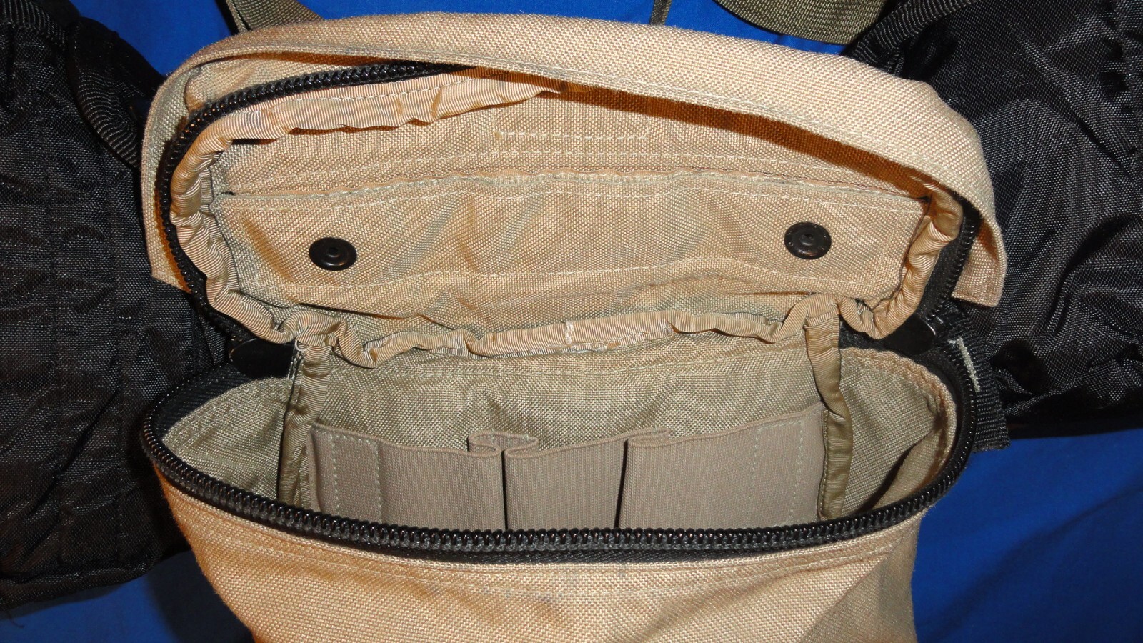 COYOTE TAN FLC FIELD LOAD BEARING FULLY LOADED COMBAT TACTICAL CHEST ...
