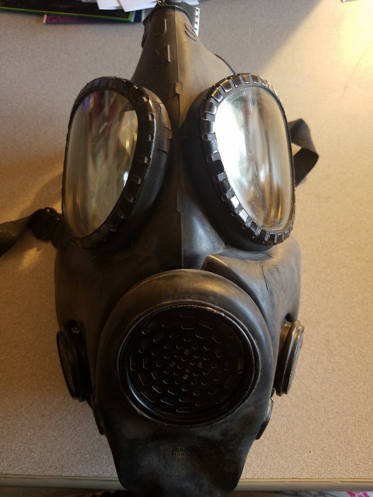 Vintage Aspirator Face Mask Heavy Duty with straps - Gem