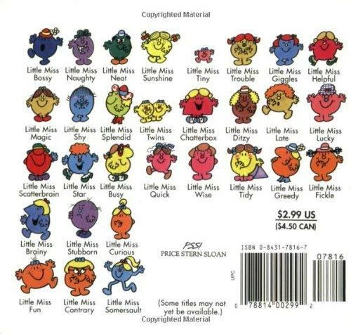 Little Miss Characters With Names