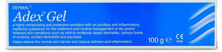 Adex Gel |100g| 500g| - Eczema, Dermatitis, Dry skin emollient - UK NHS ...