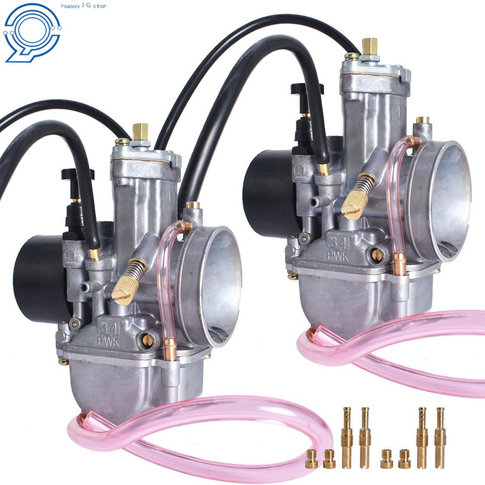 For Yamaha Banshee 34MM 34 Mil Larger Carbs PWK - One Pair 2x ...