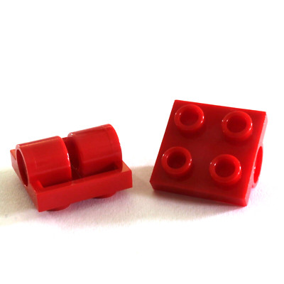 LEGO® 2817 281721 Platte 2 x 2 mit Pinloch rot 2 Stück NEU | eBay.de