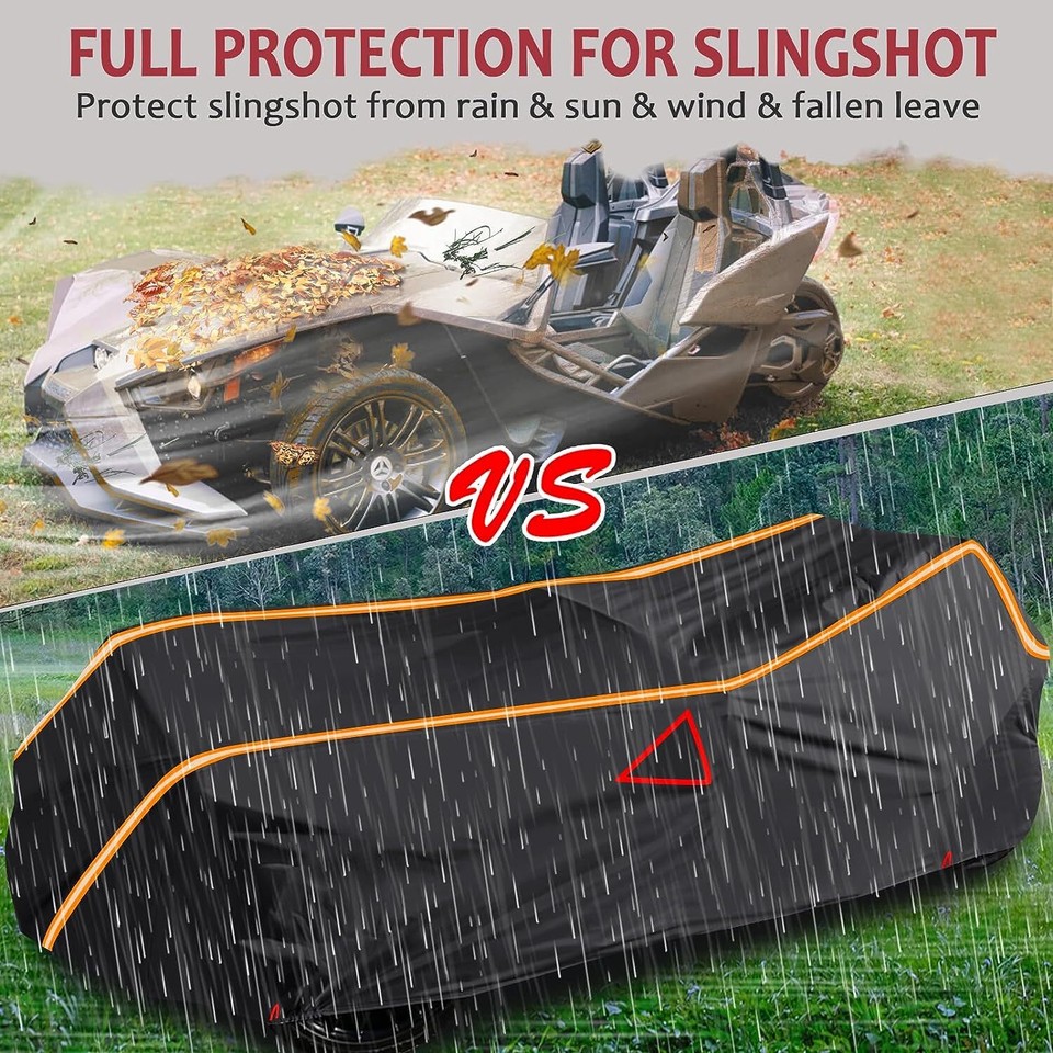 Waterproof Full UTV Cover For Polaris Slingshot S SLR 2015-2023 ...