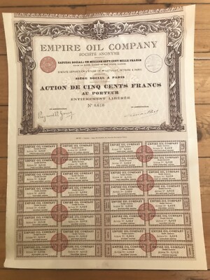 EMPIRE OIL COMPANY (F4) | eBay