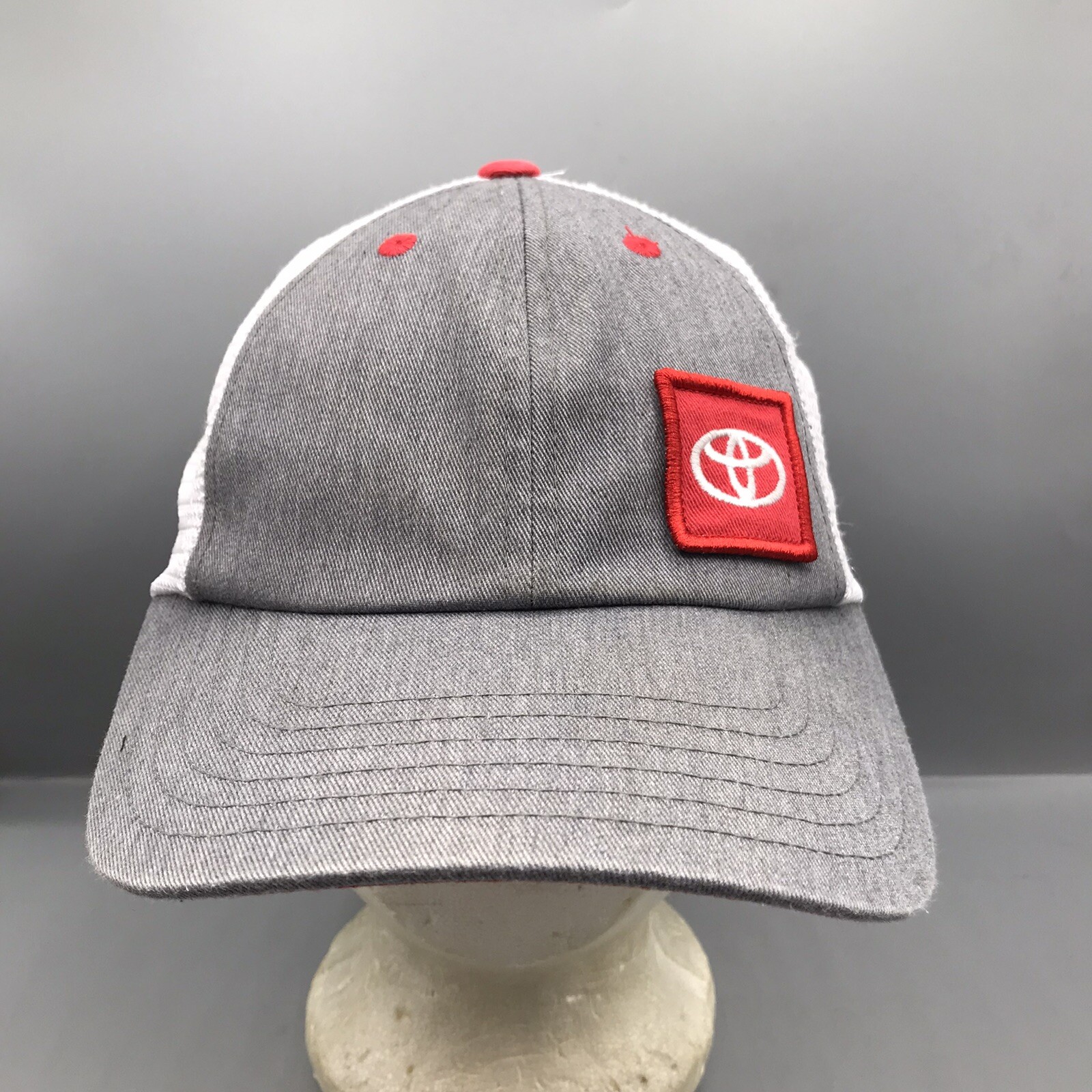 Toyota Racing TRD Gray Adjustable Hat Cap Work Employ… - Gem
