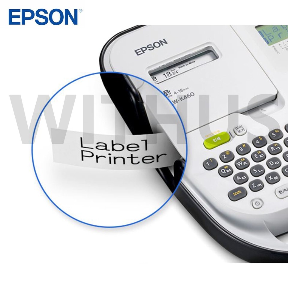 EPSON LW-K460 Label Printer 4~18mm 183x218x58mm 580g *English/Korean ...