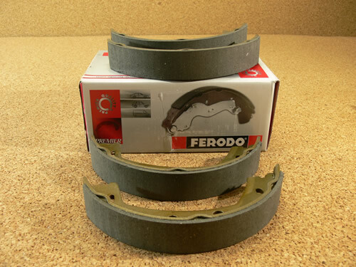 LAND ROVER PARKING BRAKE SHOES LR2 NEW FERODO LR001020 | eBay