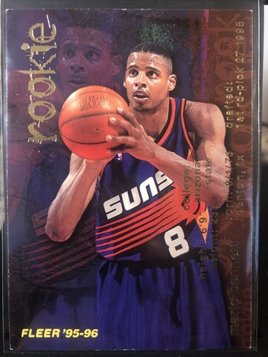 1995-96 Fleer Phoenix Suns Basketball Card #283 Mario Bennett Rookie ...