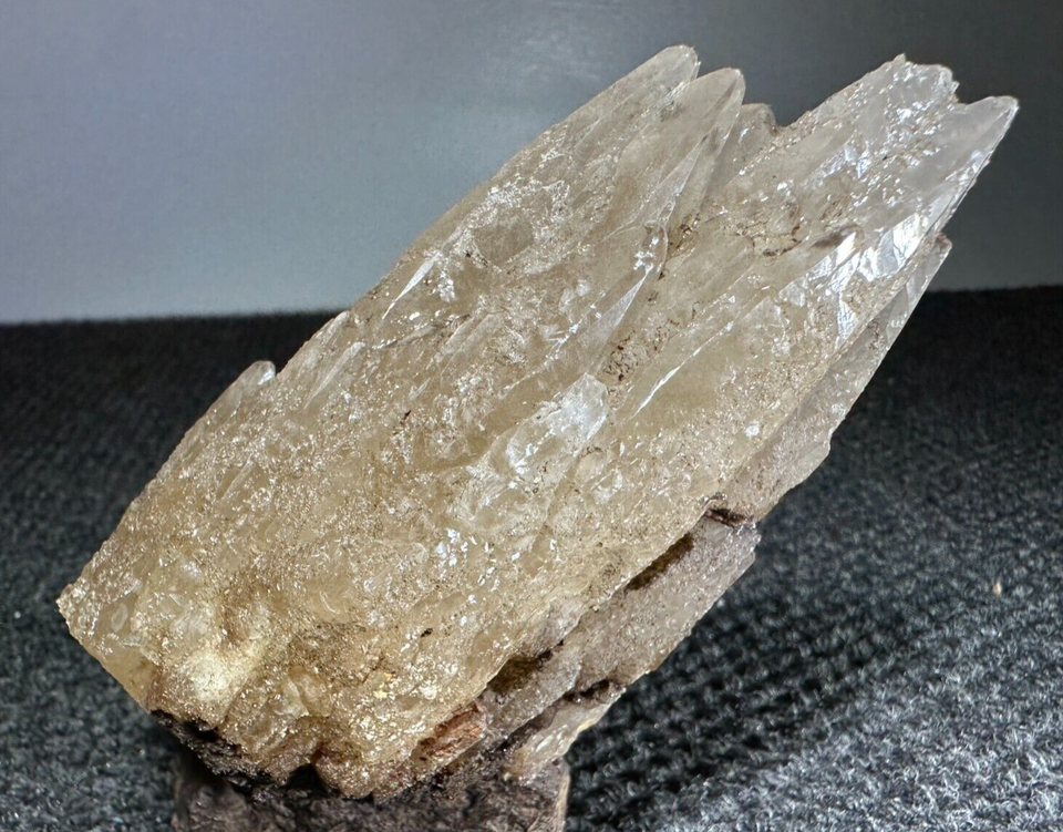 BIG 5-3/4" DOGTOOTH CALCITE CRYSTAL Pleasant Ridge Rensselaer Indiana ...