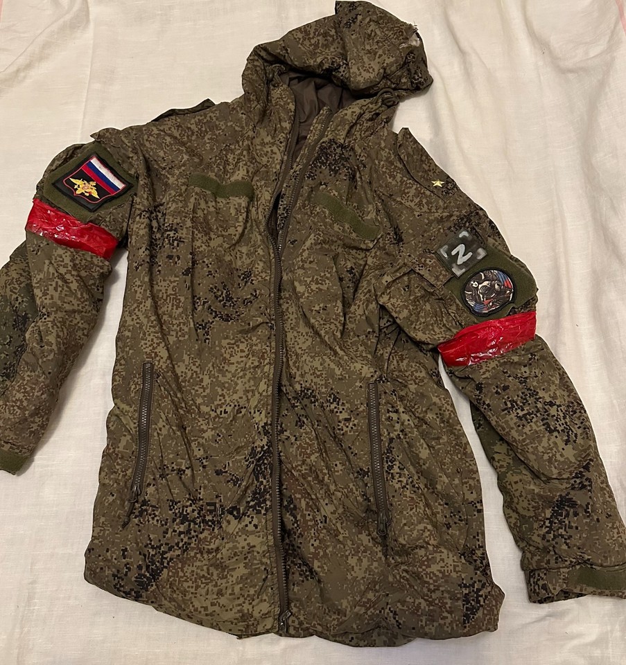 Russian Army Winter Jacket Vest Patches Flag Ratnik Vest Map Cover ...