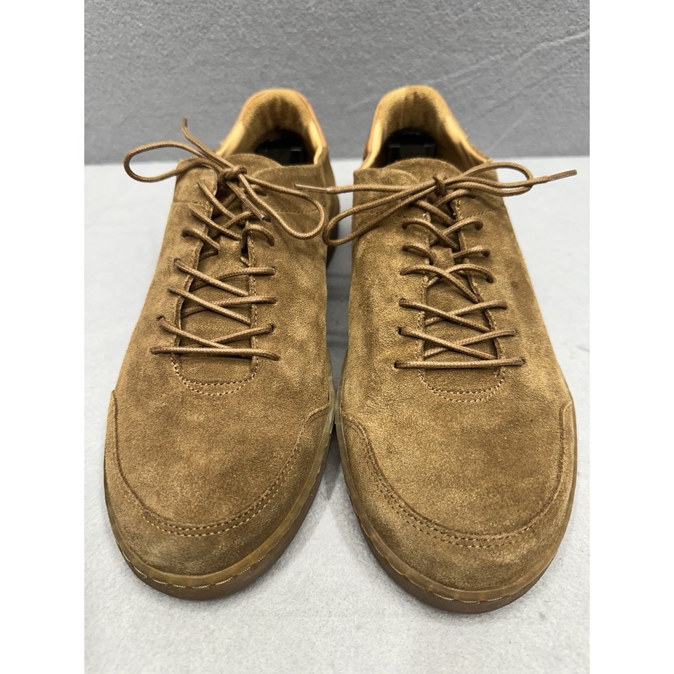 EUC Luca Men's 10 Suede Terra Low Sneaker Canyon Lactae Hevea Leather ...