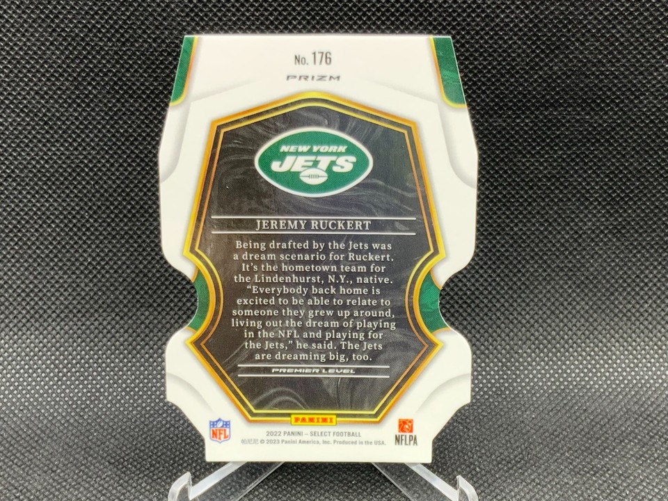 2022 Select JEREMY RUCKERT Red White Blue Die-Cut RC Premier Level #176 ...