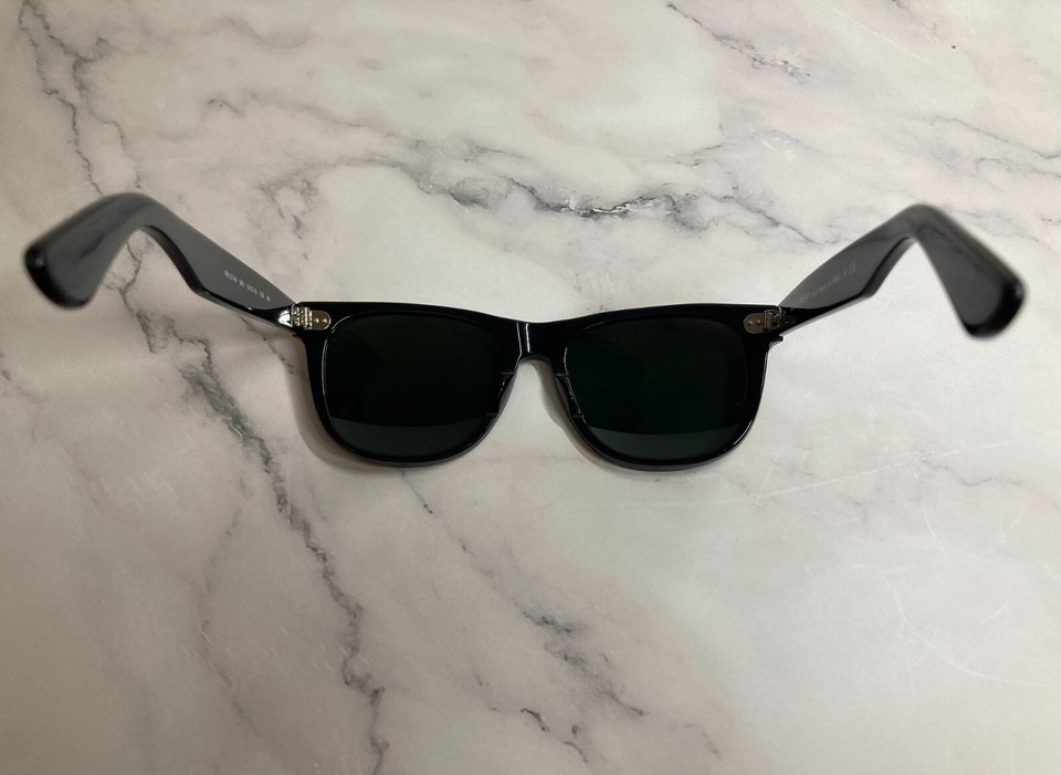 Ray Ban RB2140 Black Classic Wayfarer Unisex 54mm Sunglasses + Case ...