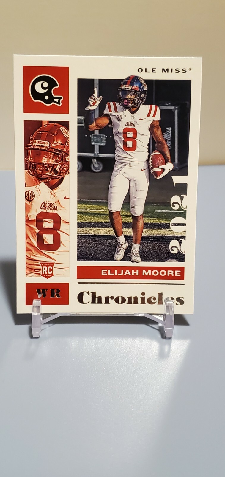 Elijah Moore (Rookie Card) - 2021 Chronicles Draft Picks Panini NFL ...