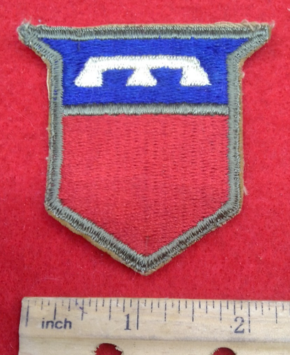 WWII/2 US Army 76th Infantry Division patch red, white, blue, and green ...