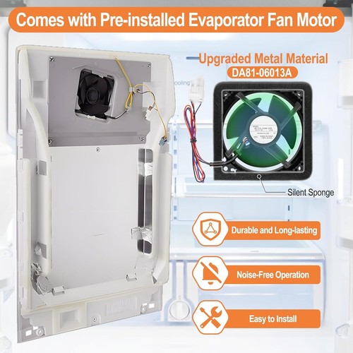 DA97-12609C Fits Samsung Refrigerator Evaporator Cover RF263BEAESR ...