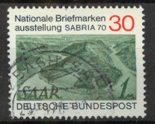 Germany 1970 Sabria 70 Saarbrucken SG 1512-1515 used C486 *COMBINED ...