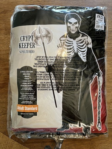 CRYPT KEEPER HALLOWEEN COSTUME BRAND NEW MEN'S ADULT Standard 4 Piece ...