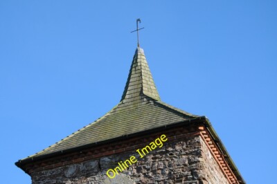 Photo 6x4 Small spire of Grendon Bishop church The small shingled spire ...