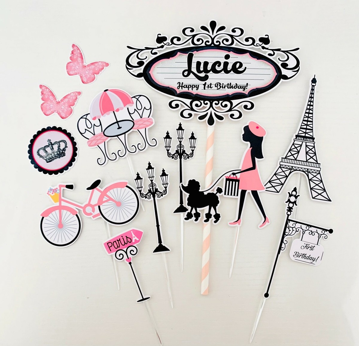 Paris Cake Topper