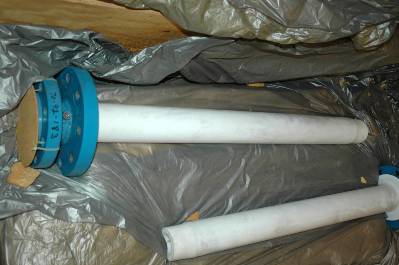 41" 3-4" 300# TFE Teflon Lined Dip Sampling Tube Schedule 160 Pipe 70 ...