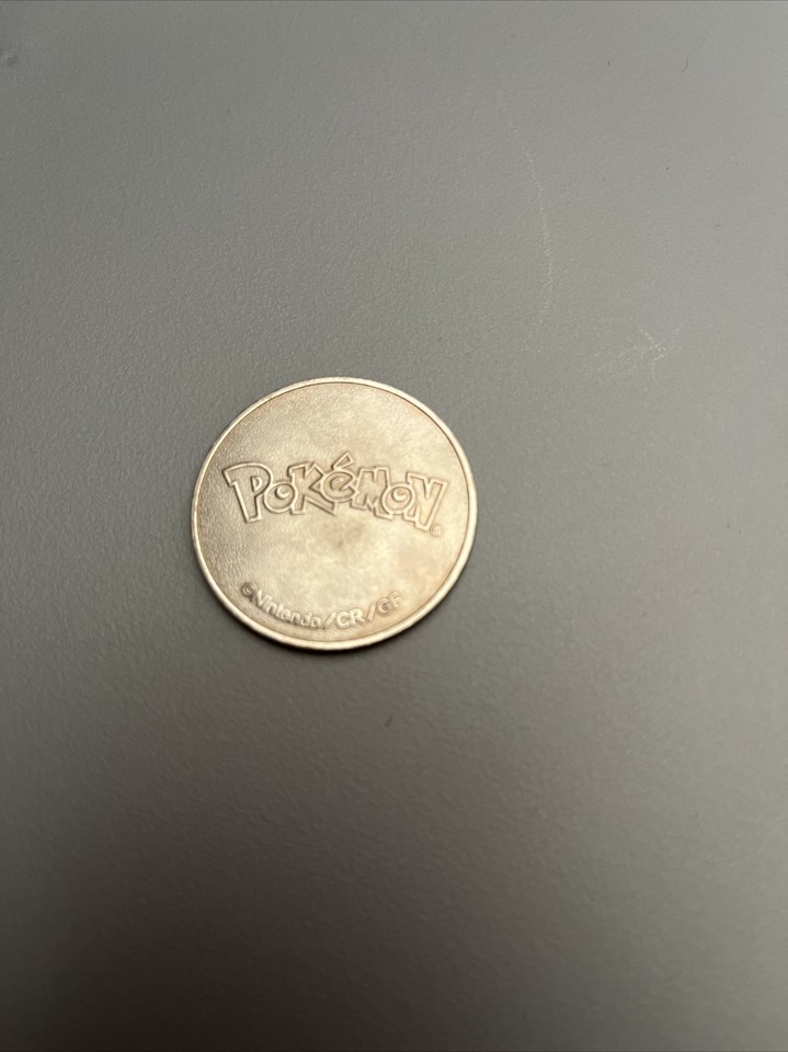 Pokémon Metal Lugia coin rare vintage Pokémon 2000 | eBay